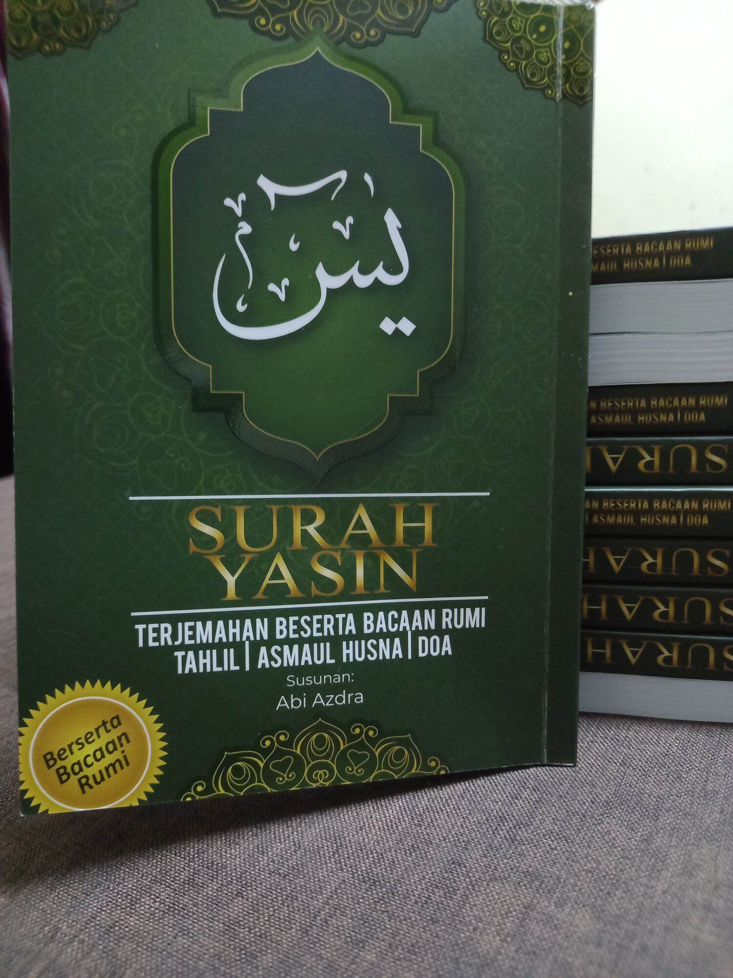 Surah Yaasin Terjemahan Berserta Rumi, Doa dan Asmaul Husna Saiz A6 ...
