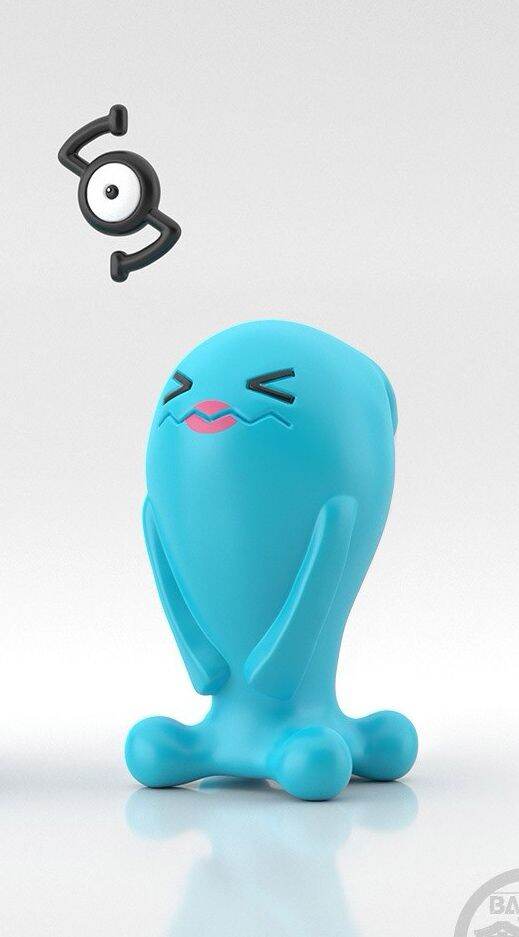 (RESEALED BOX) BANDAI POKEMON SCALE WORLD JOHTO MALE & FEMALE WOBBUFFET ...