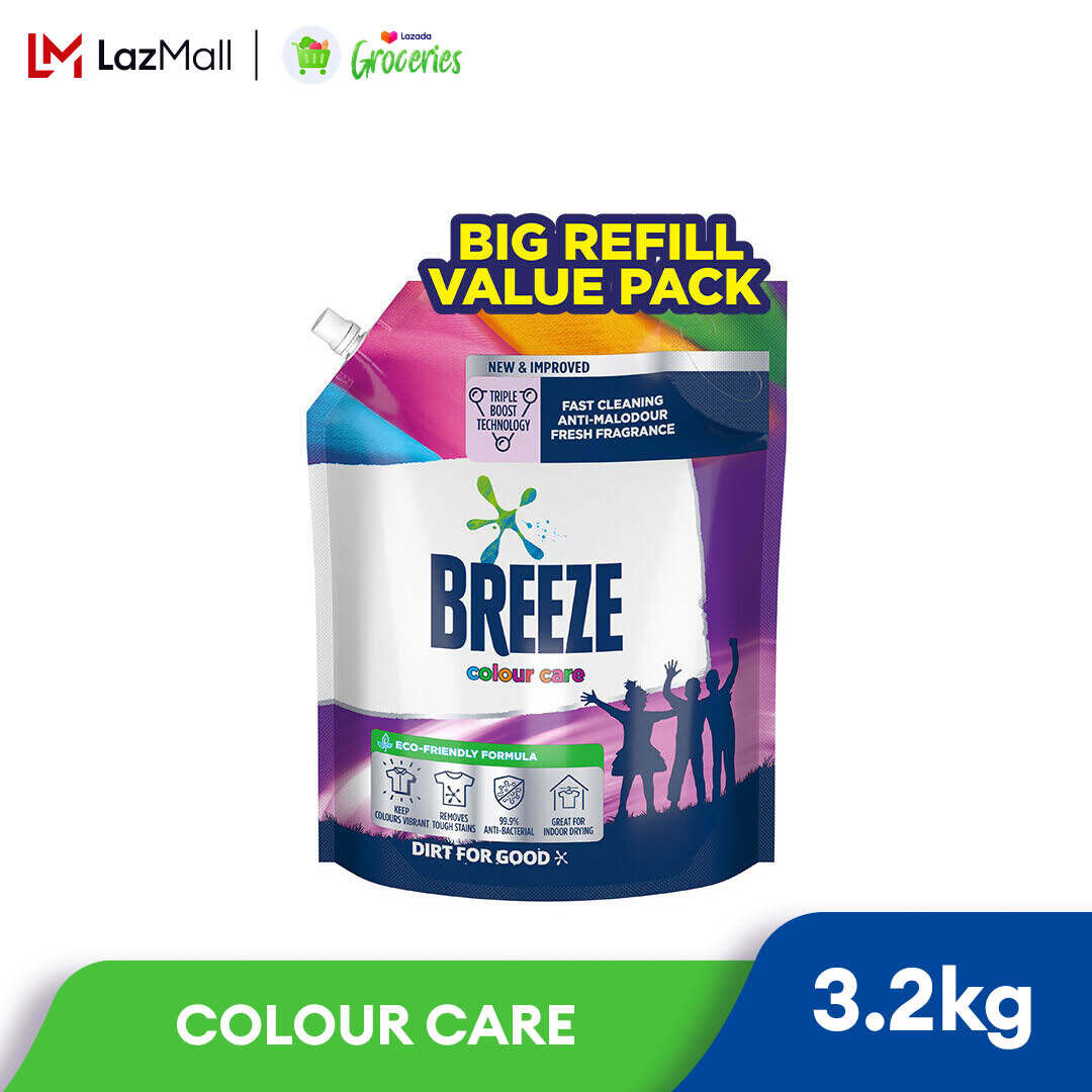 Breeze Liquid Color Care Refill Pack 3.2KG | Lazada