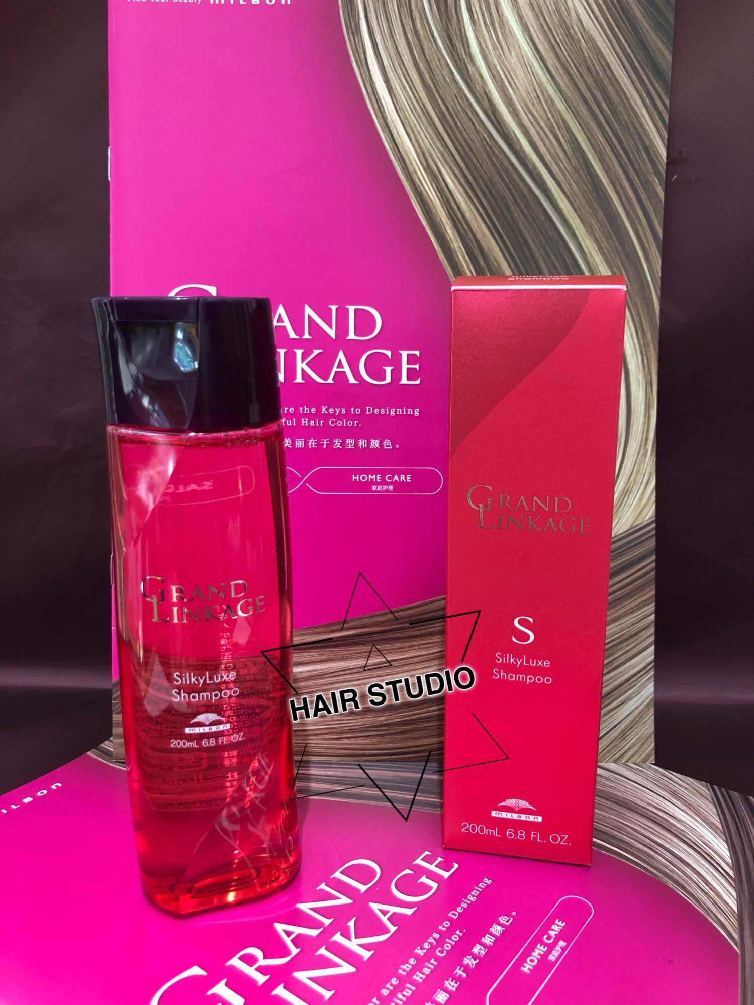 MILBON GRAND LINKAGE SILKYLUXE 细软发 SHAMPOO/TREATMENT 200ML/500ML/1L ...