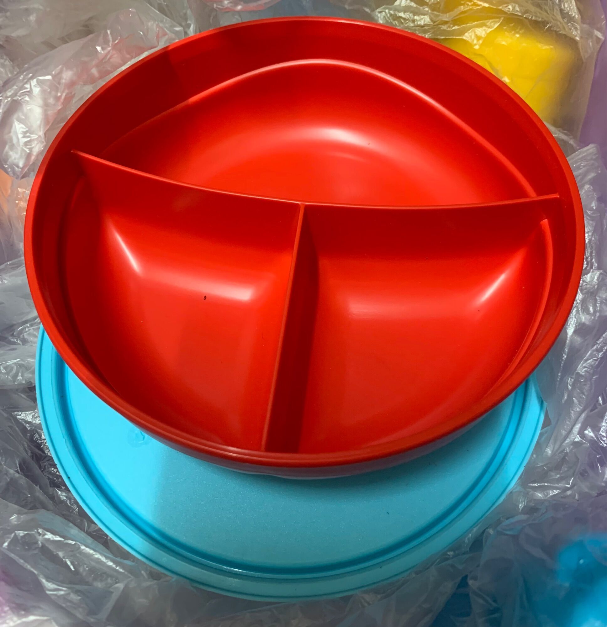 Tupperware Twinkle Baby Divided Dish / Plate / Bowl 350ml - 1pc Choose ...