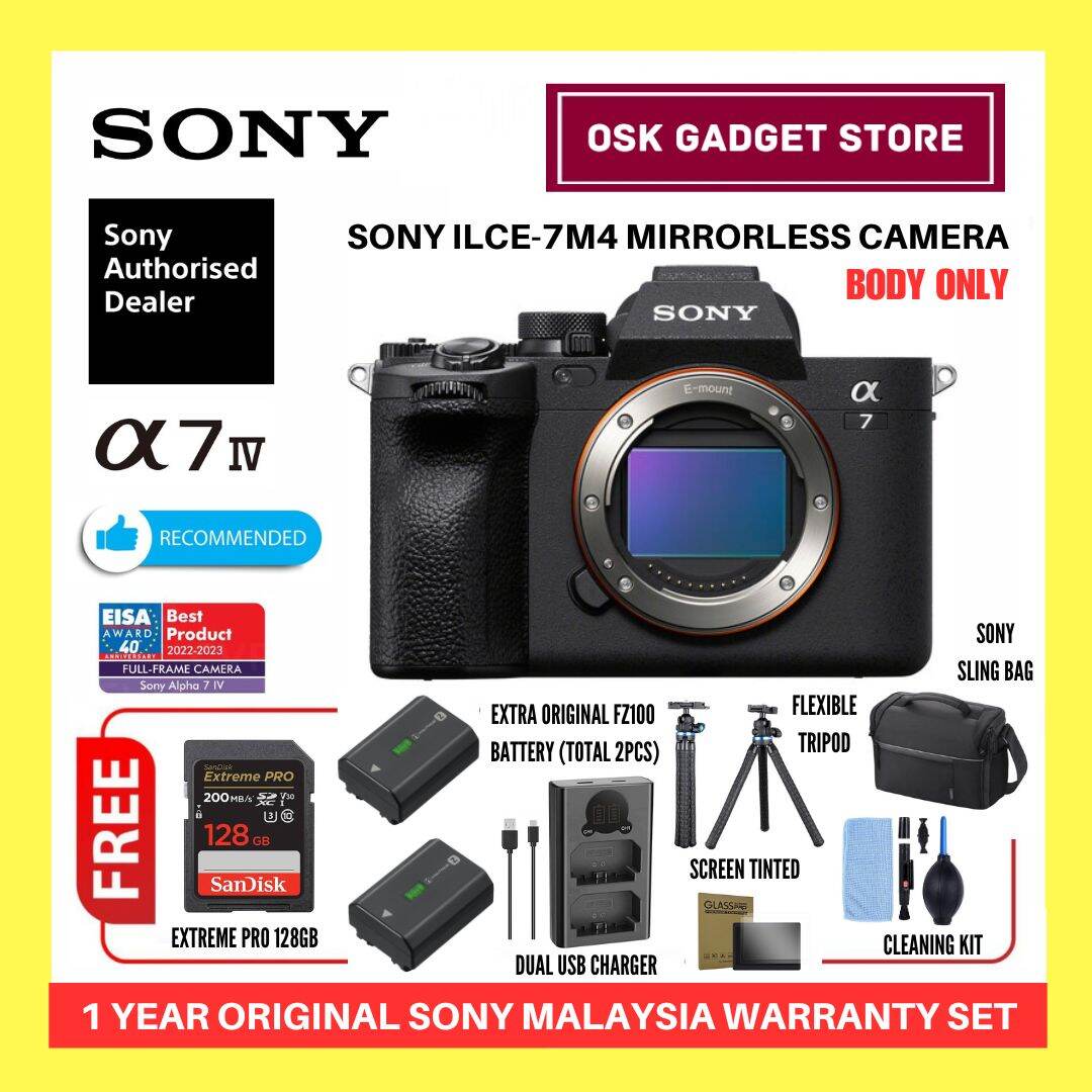 Sony A7IV A7 IV A7M4 A7 Mark IV ILCE-7M4 Hybrid Full Frame Mirrorless ...