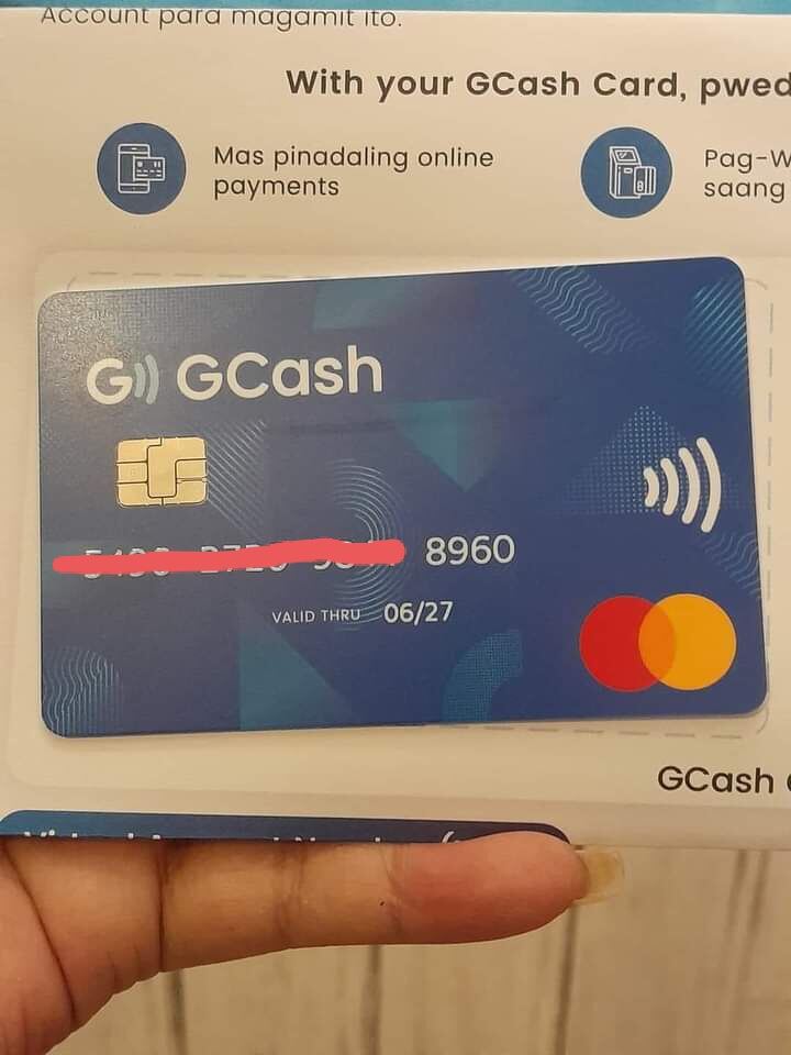 GCASH MSTERCARD PHILIPPINES EWALLET CARD | Lazada