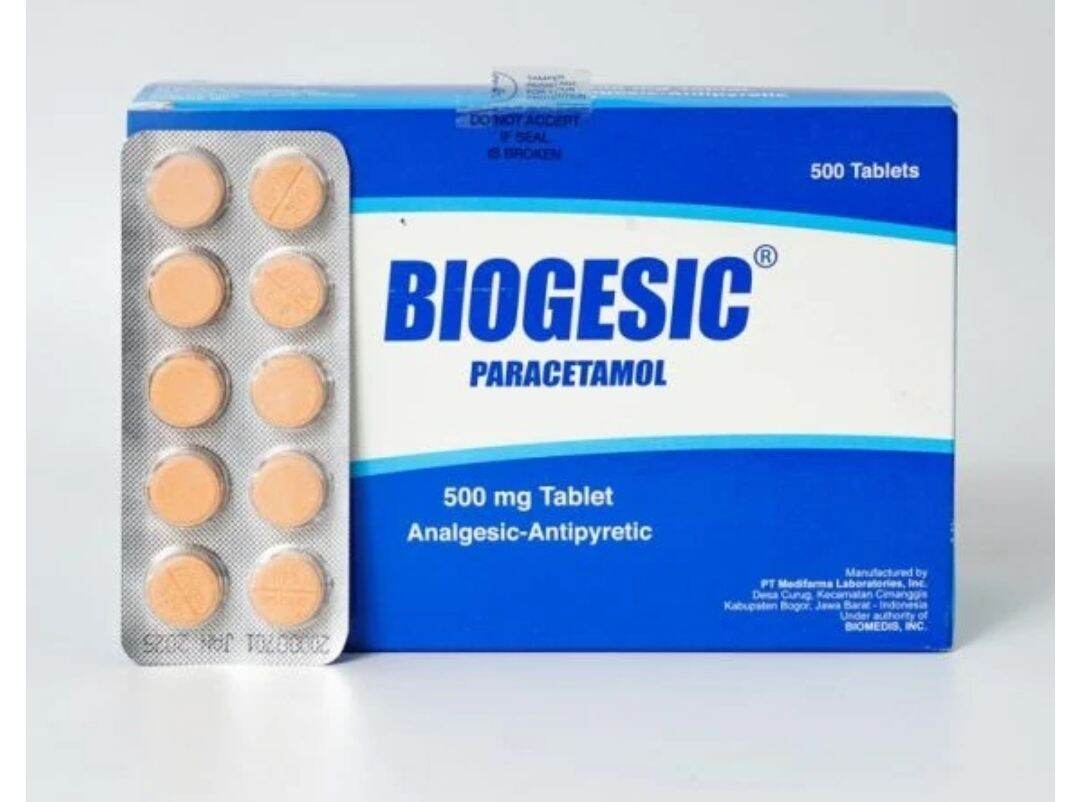 Biogesic Paracetamol 20s | Lazada