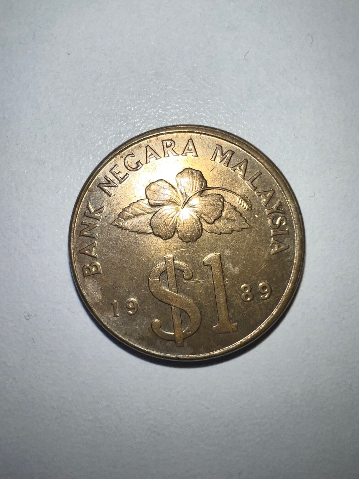 Old Coin Malaysia RM 1 [Gold] #Collection (Limited Stock) | Lazada