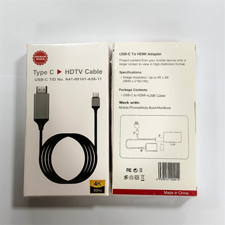 Napti HD Projection Type-C to HDMI Conversion Wire Computer Cellphone ...