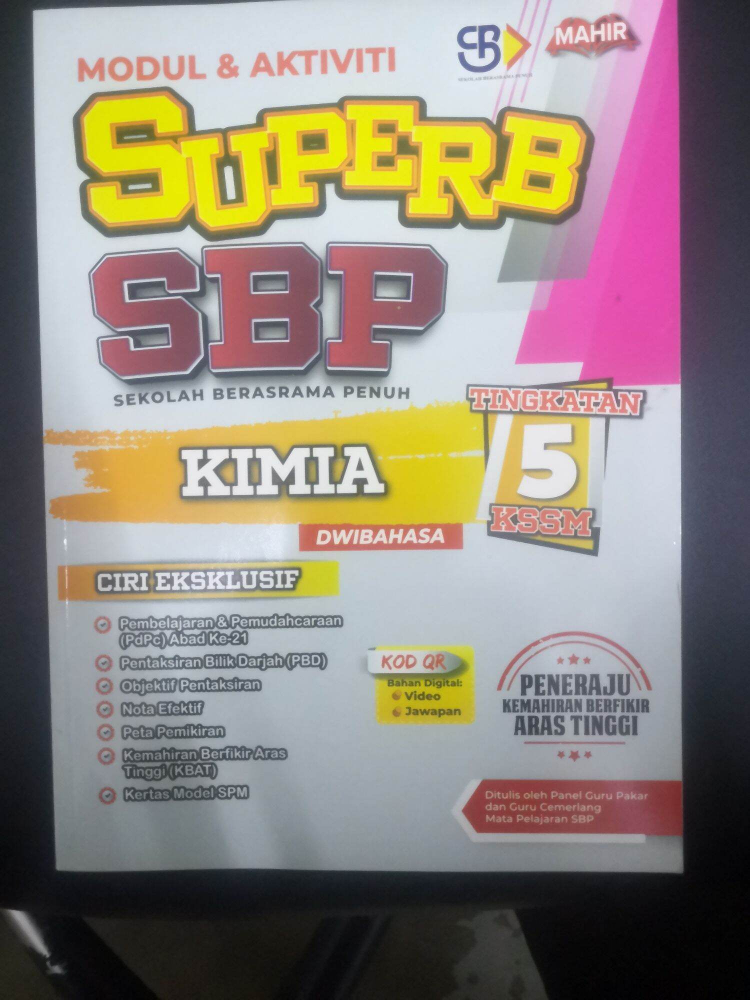 MODUL & AKTIVITI SUPER SBP KIMIA TINGKATAN 5 | Lazada