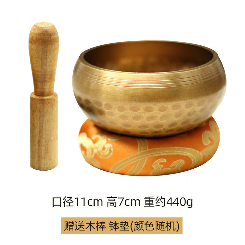 Temple Buddhist Hall Chanting Bowl Nepal Handmade Copper Bowl Tibet ...