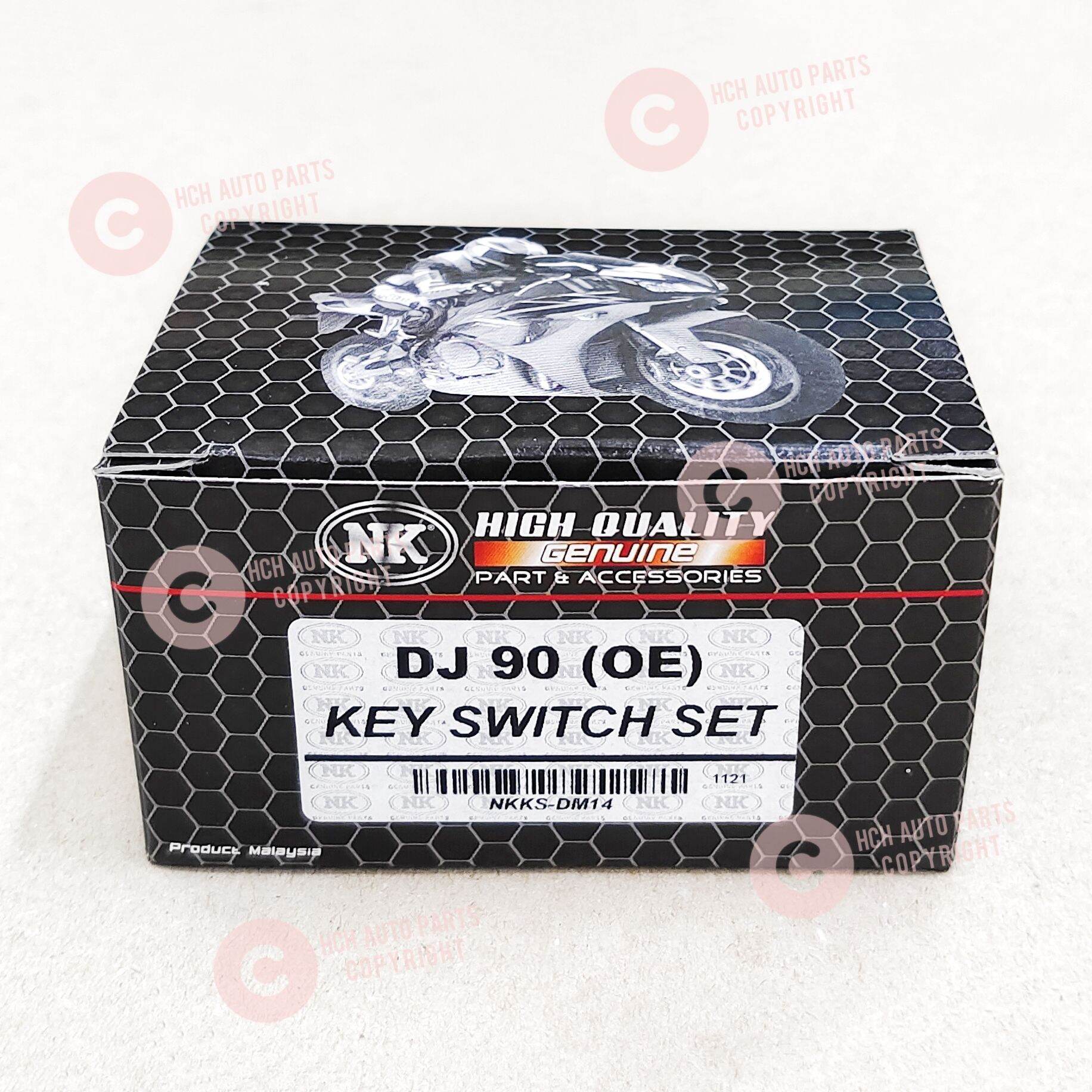 IGNITION KEY SWITCH SET - DEMAK - DJ 90 (100% DEMAK ORIGINAL) | Lazada