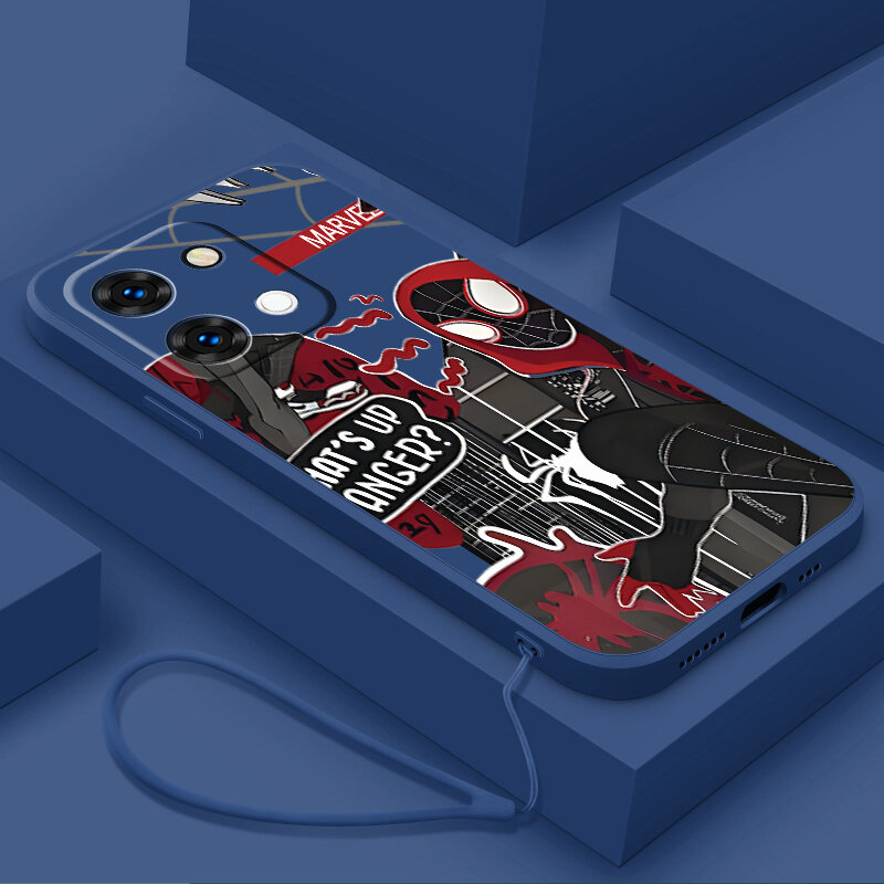 Redmi 15C Poco C85 Marvel Cartoon Case Clear Shell Spider Man Cover ...