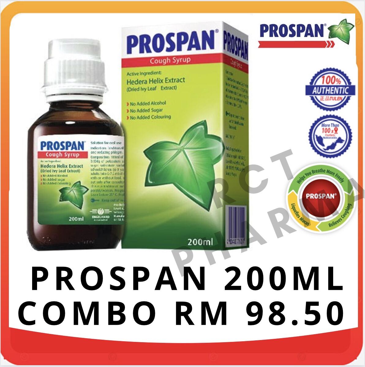 PROSPAN Cough Syrup (200ml) EXP:2025 | Lazada