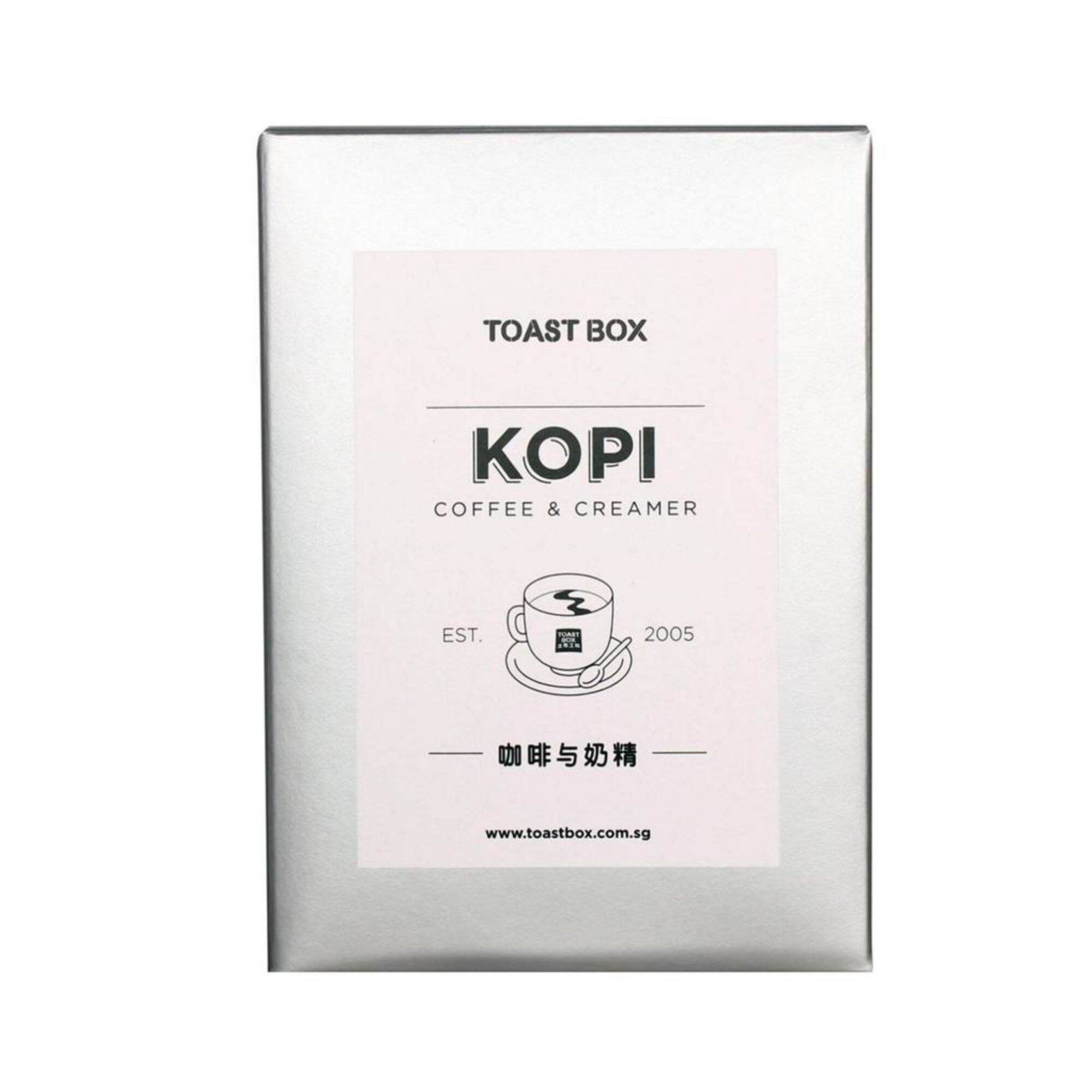 Toast Box Kopi Coffee & Creamer (6x32gm) / Kopi-O Kosong No Added Sugar ...