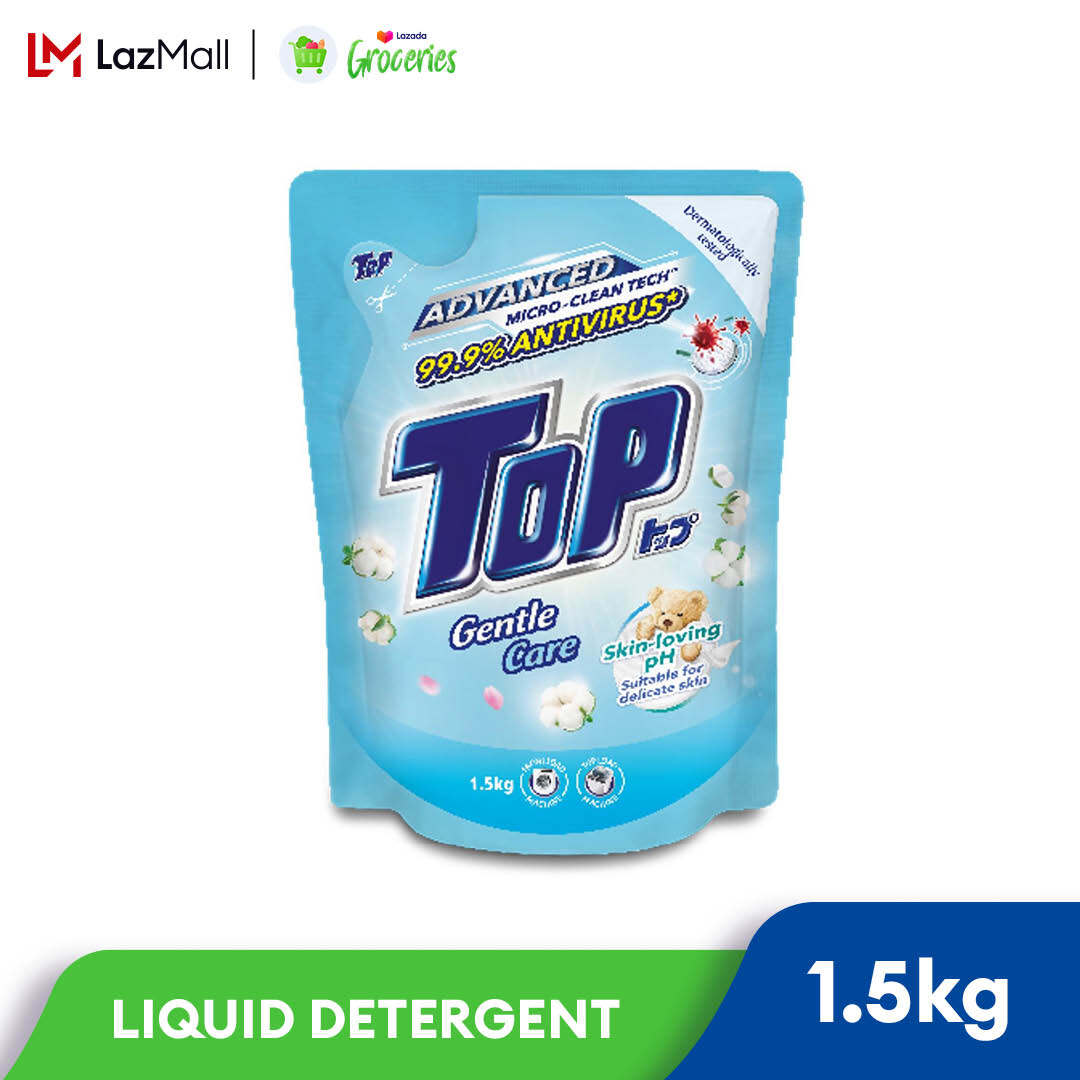 TOP Advanced Micro-Clean Tech With 99.9% Antivirus Gentle Care Laundry ...