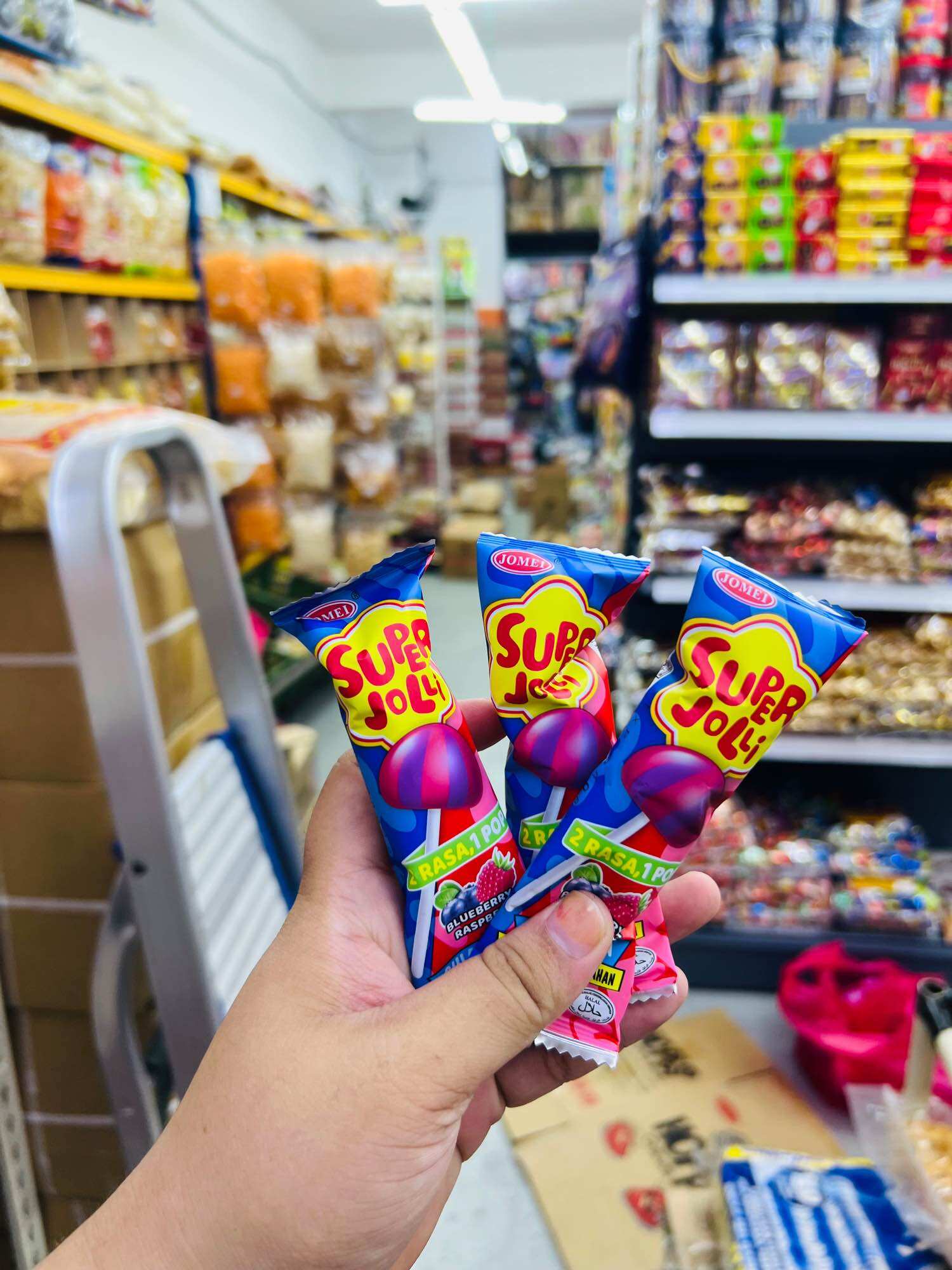 30PCS *JOMEI GULA CHUPA CHUPS SUPER JOLLI CANDY HALAL | Lazada