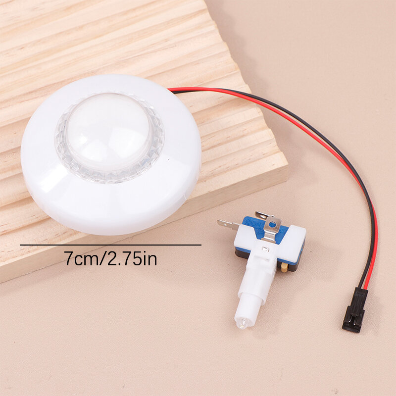 Mini Crane Game Claw Vending Machine Colorful Light Big Push Button 12v ...