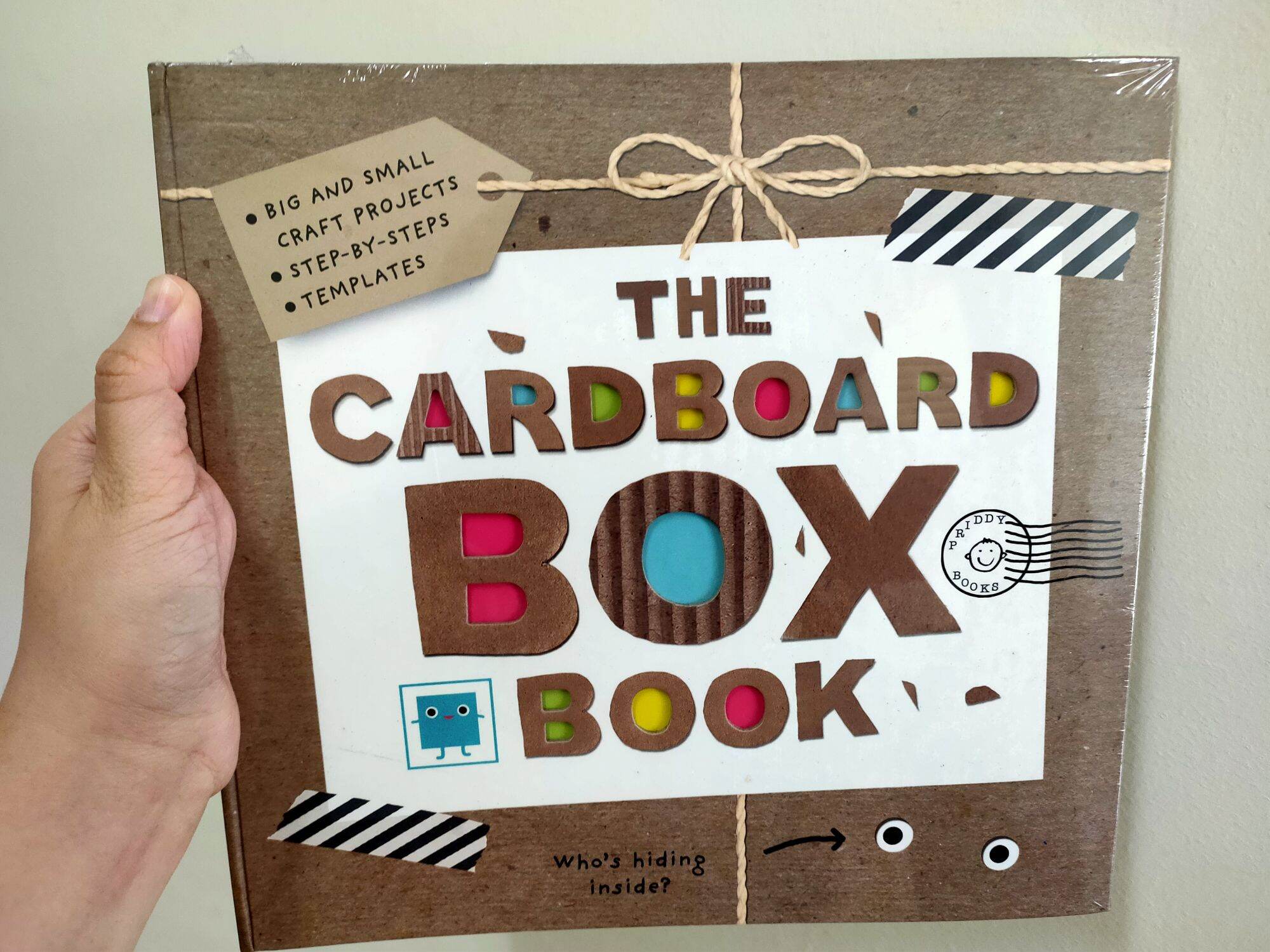 The Cardboard box book children DIY art craft activity Make Robots ...