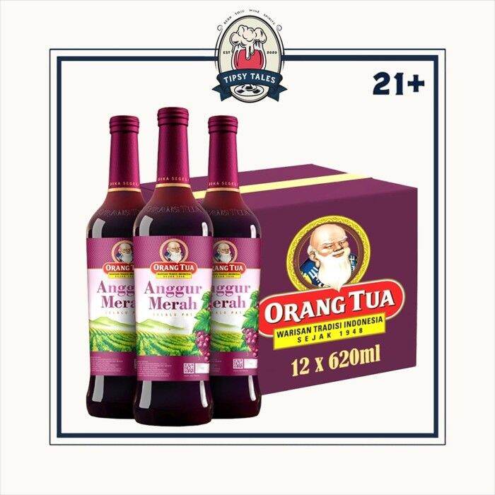 Minuman Anggur Cap Orang tua Berbagai Varian Rasa Harga untuk 1karton ...