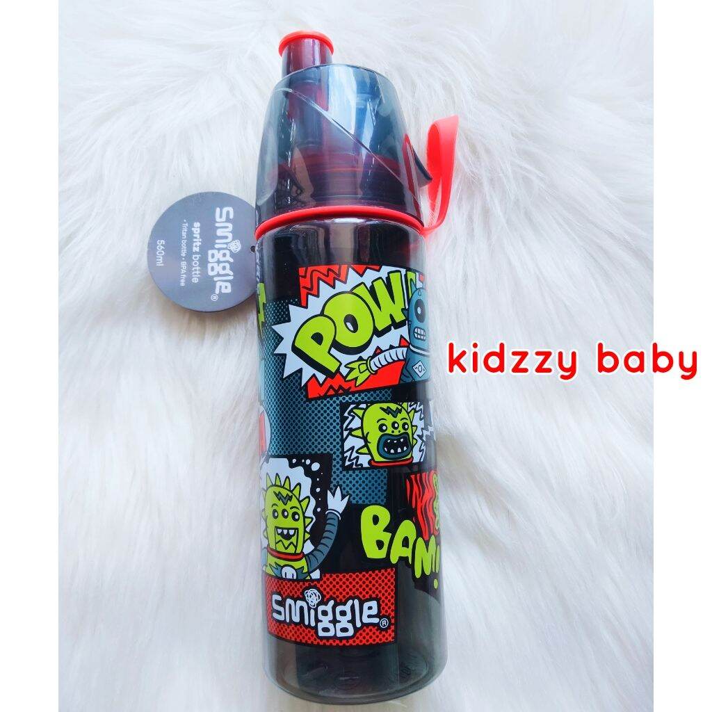 Smiggle water straw bottles Flash Spray Cup Dual Water Cup Children ...