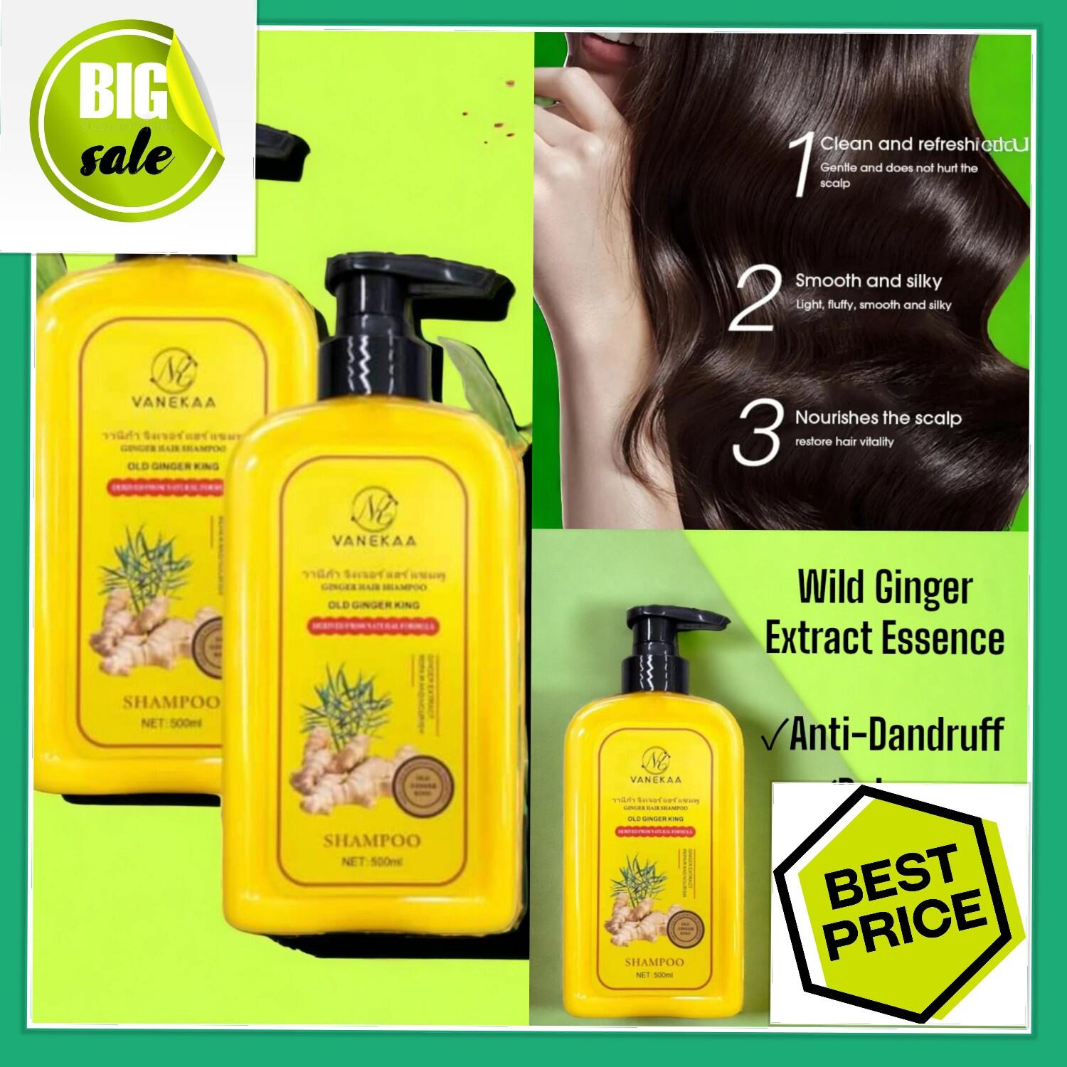 VANEEKA GINGER HAIR SHAMPOO ORIGINAL FROM THAILAND | Lazada