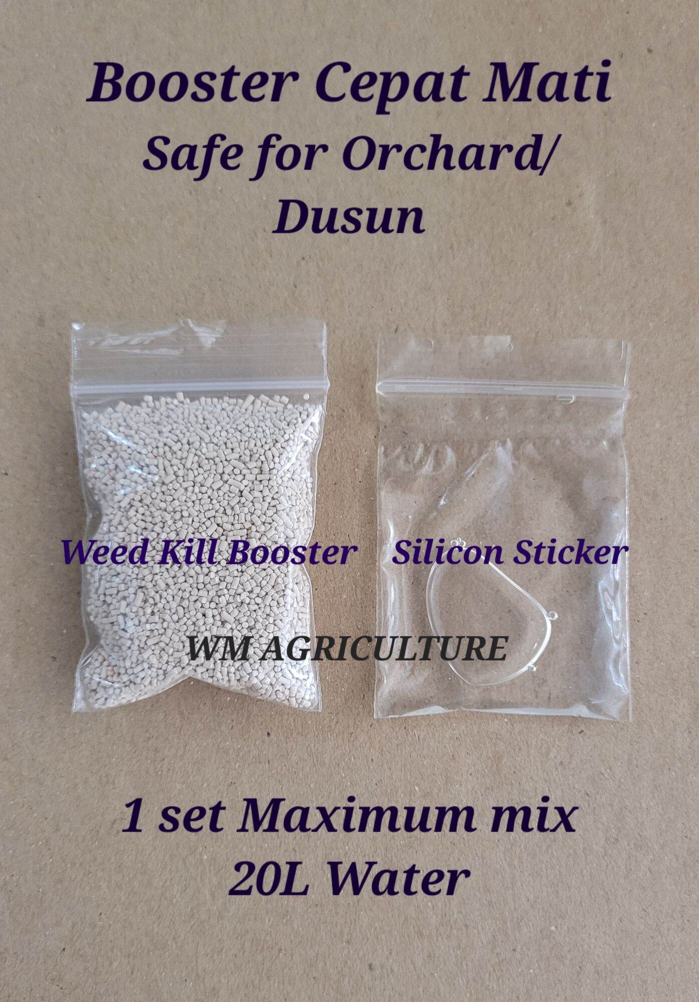 Weed Kill Booster, Racun Rumput Sentuh Cepat Mati. Boleh Campur dengan ...