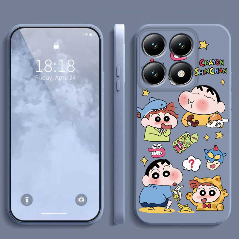 Honor X7d Honor 400 Smart 5G Crayon Shin-chan Candy Silicone Case ...