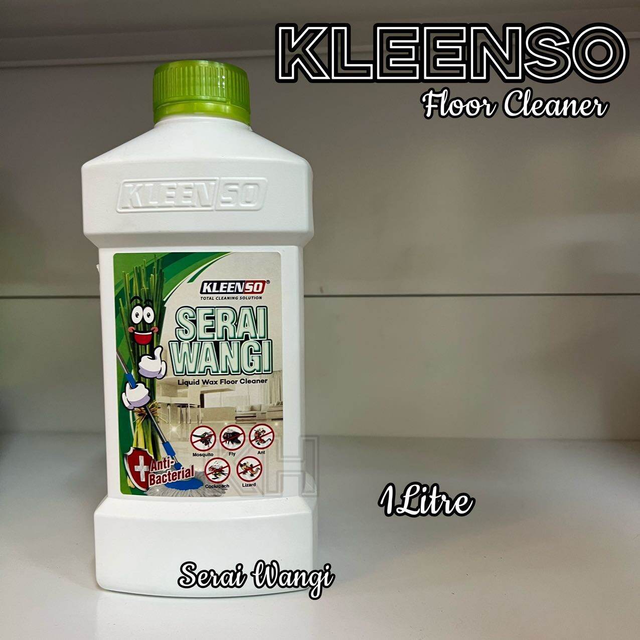 KLEENSO ANTI BACTERIAL 9 in 1 Tea Tree Oil / SERAI WANGI Liquid Wax ...