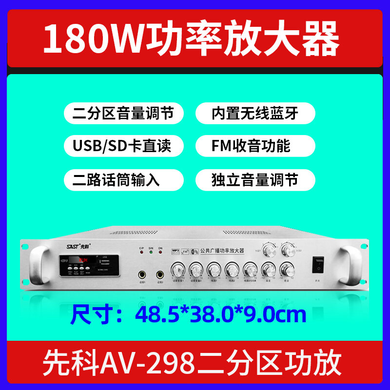 SAST/SAST D5-200 Power Amplifier Home Audio High-Power Professional ...
