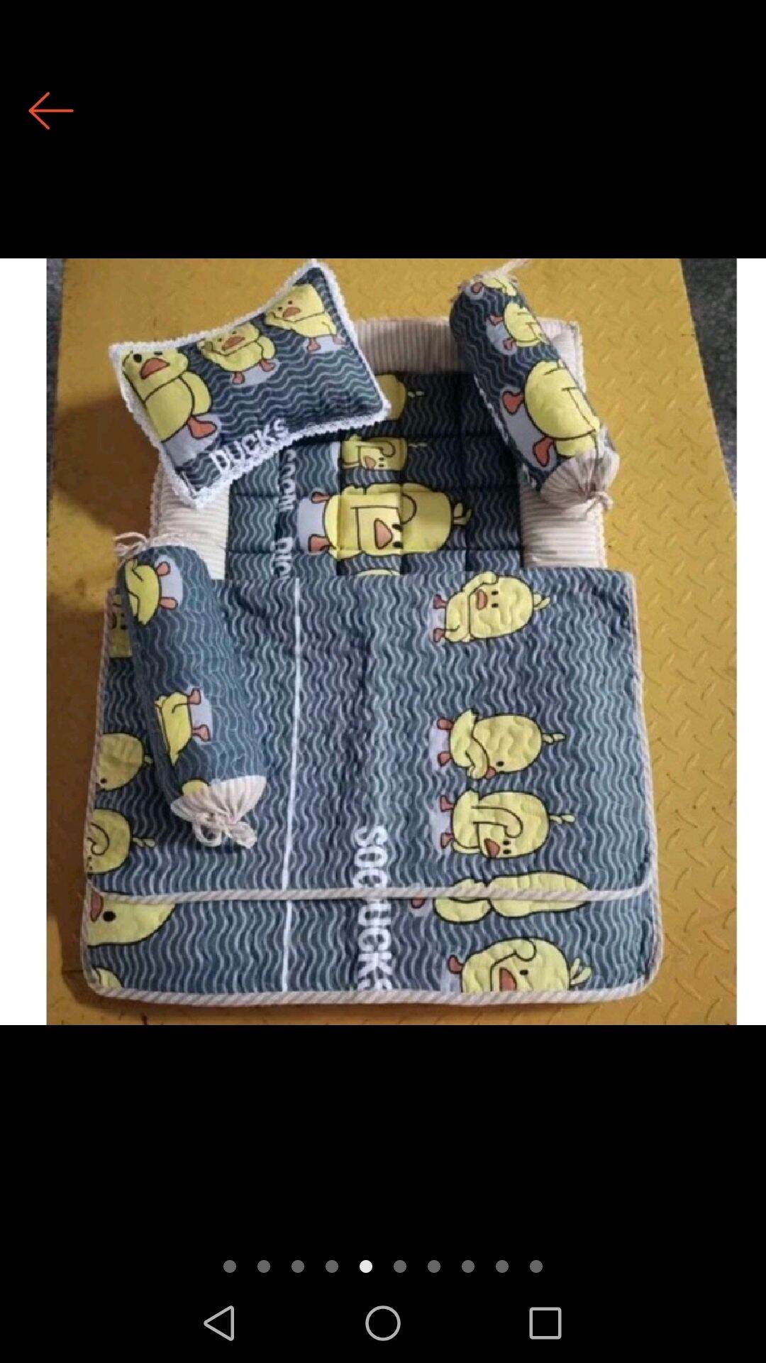 baby set tilam toto patchwork cotton set 5 in 1 | Lazada