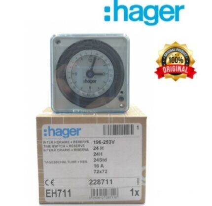 Hage EH711 24HRS TIMER / EMANN EDS711 TIMER/ 72HRS SPRING RESERVES | Lazada