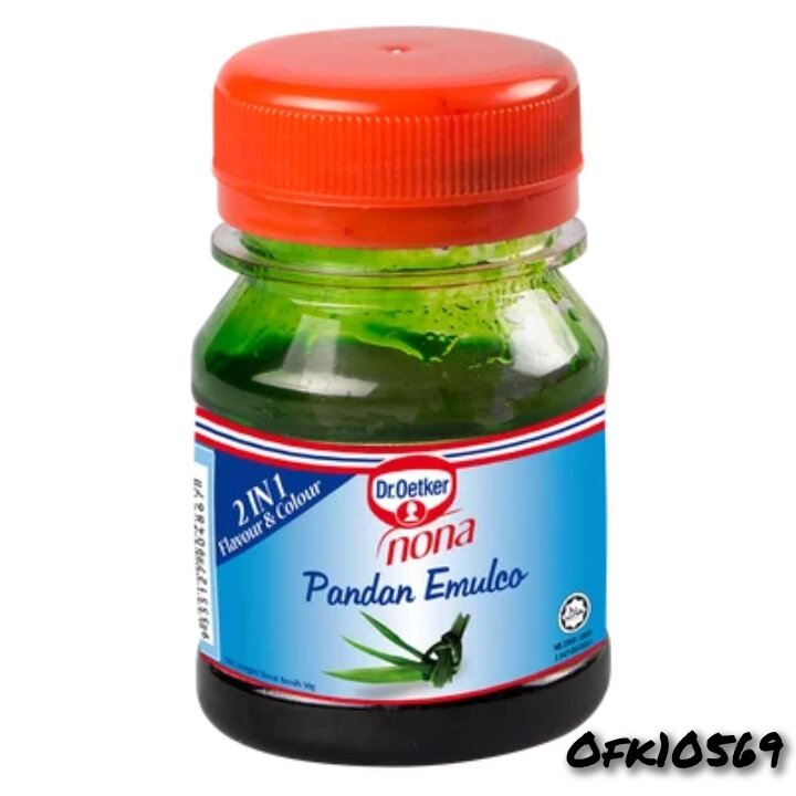 Dr. Oetker Nona Pandan Emulco 2IN1 Flavour & Colour 50GM | Lazada