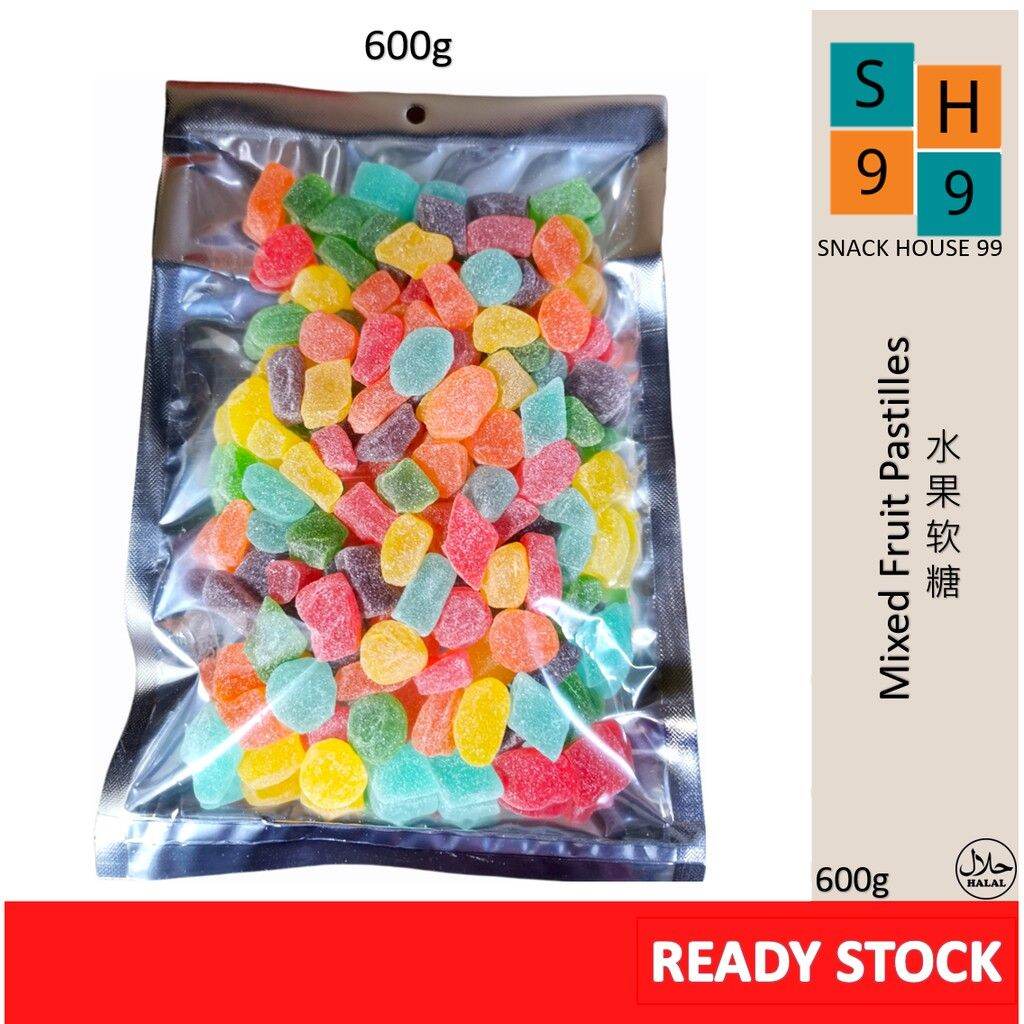 【400g / 600g】Mixed Fruit Pastilles 水果软糖【SnackHouse99】 | Lazada