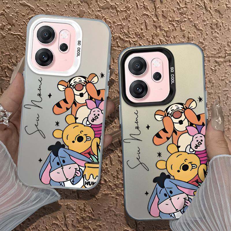 OPPO Reno14 5G Reno 14 Pro reno14F 5G Winnie The Pooh Name Custom Case ...