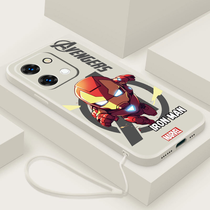 Redmi 15C Poco C85 Iron Man Silicone Soft Case Funny Design Anti ...