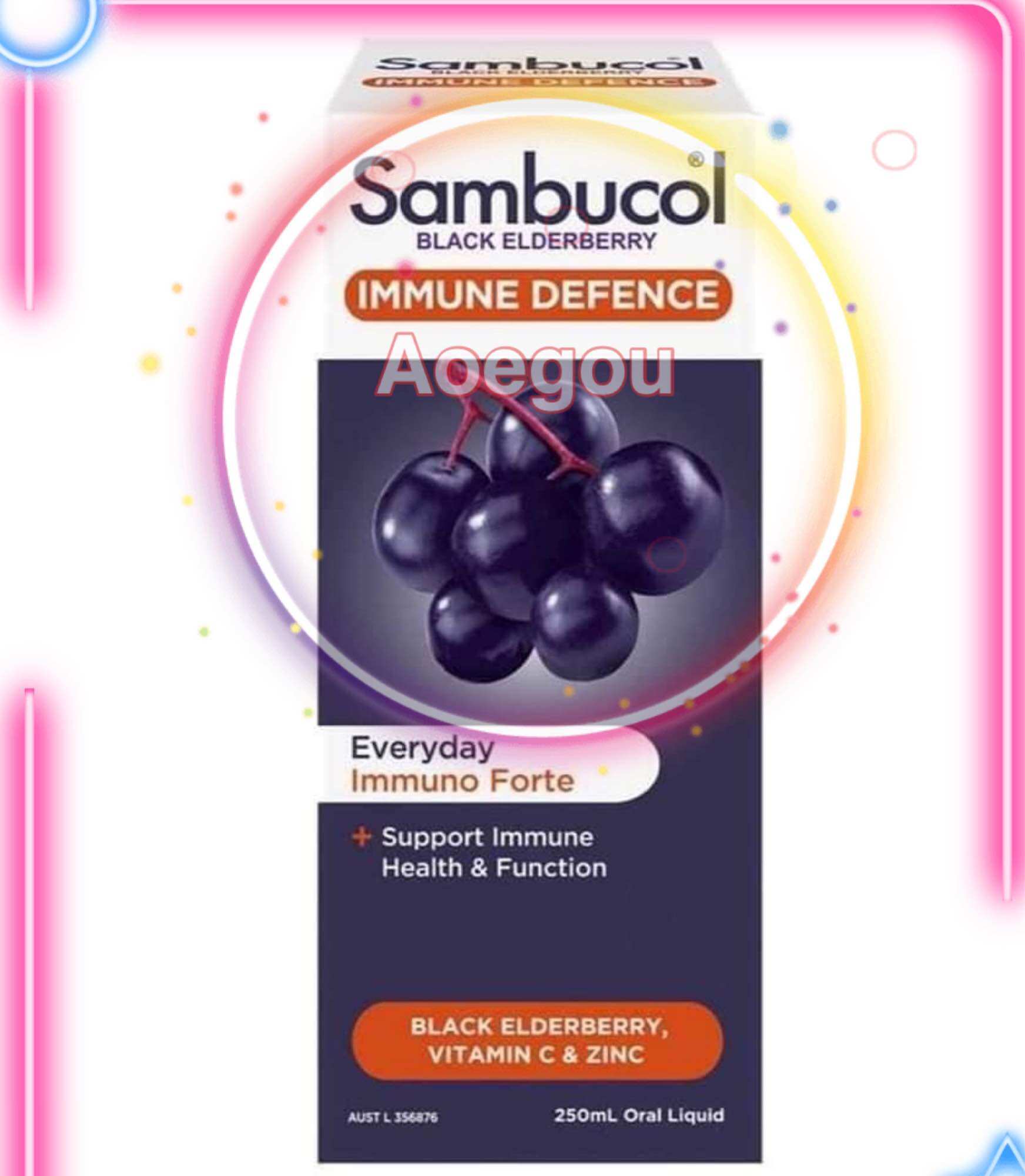 Sambucol Black Elderberry Immune Defence Liquid immunity liquid 250ml ...
