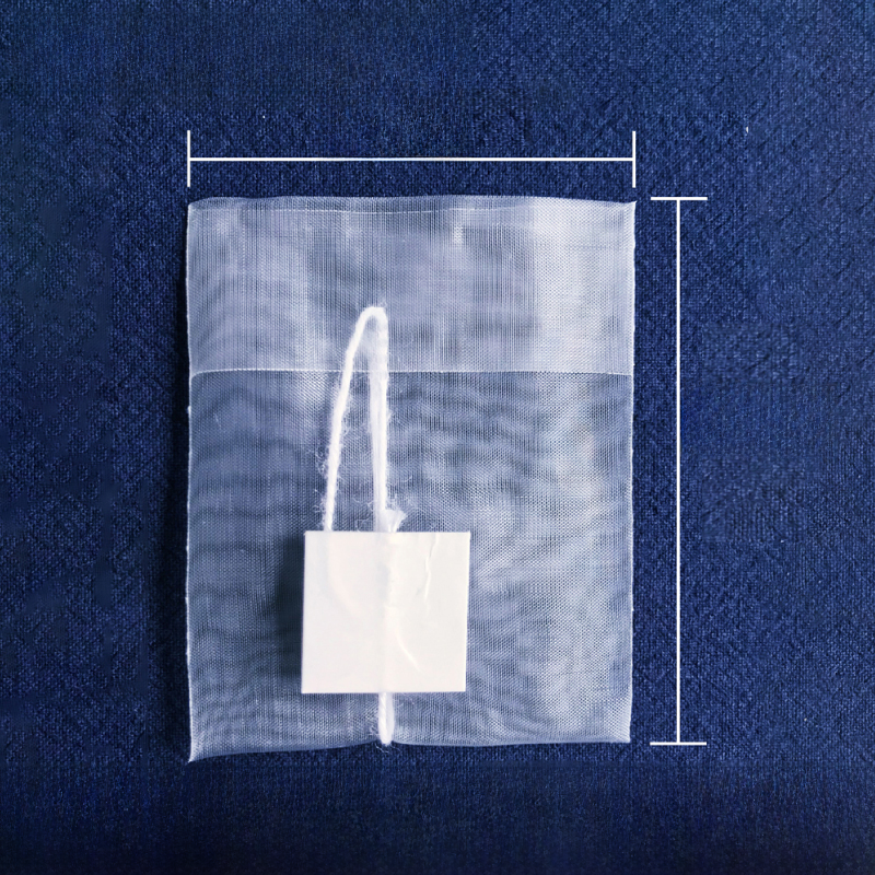 Nylon Strap Tag Folding Tea Bags Disposable Filter Bag Scented Tea Bag ...