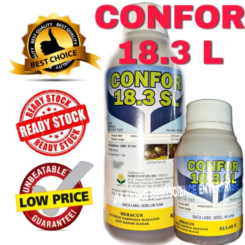 Confor 18.3SL 1Litres racun imidacloprid confor Racun Serangga Kutu ...