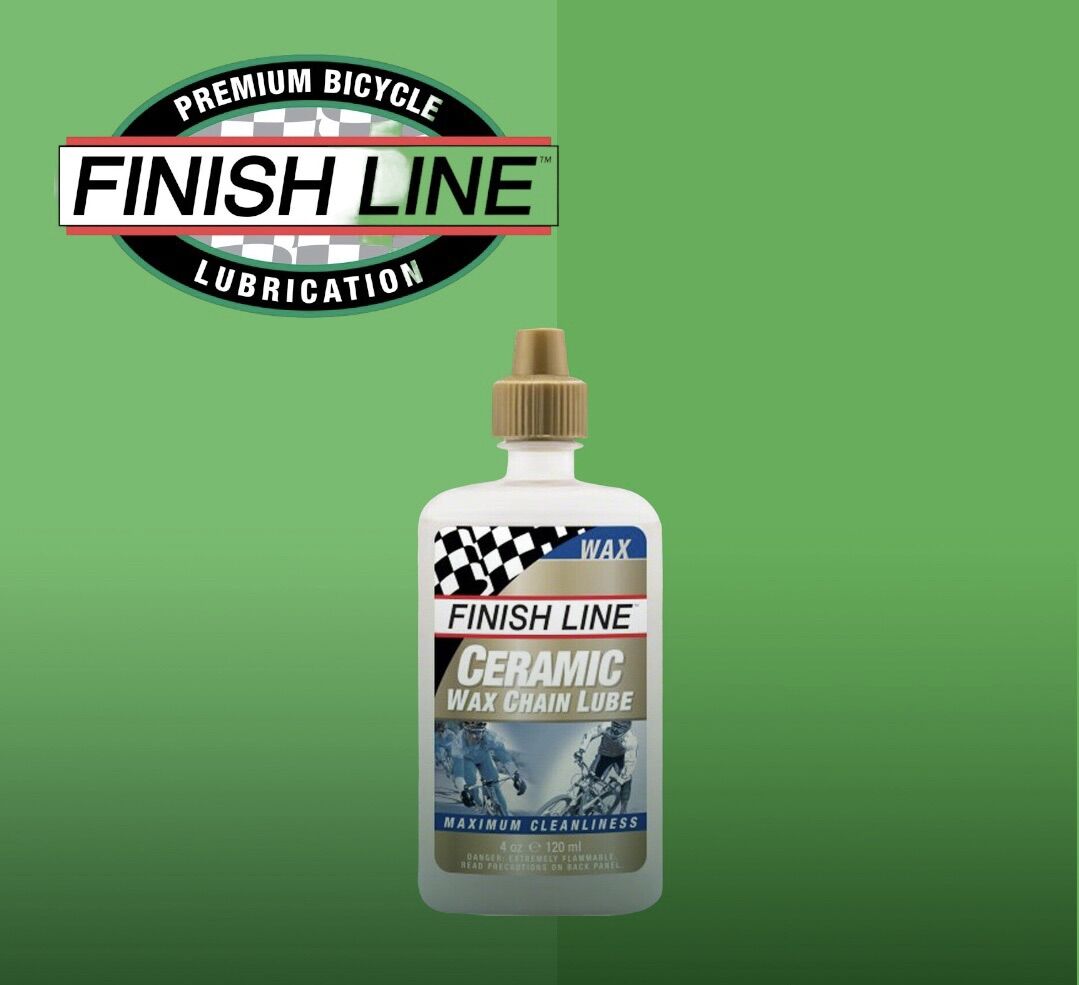 Finish Line Ceramic Wax Chain Lube bicycle premium chain lubes 60ml ...