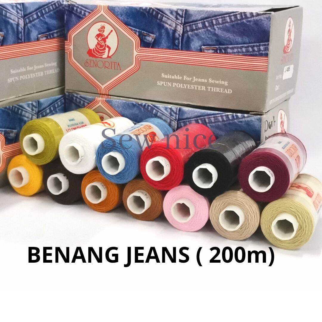 BENANG JEANS JEANS THREADS Benang | Lazada