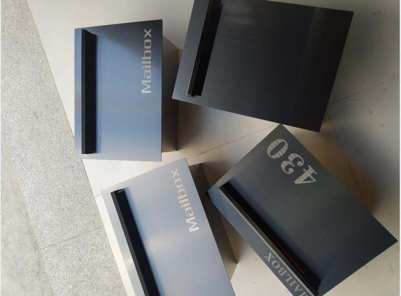 Embedded Outdoor Wall Mailbox Villa Entrance Mailbox Milk Delivery Box ...