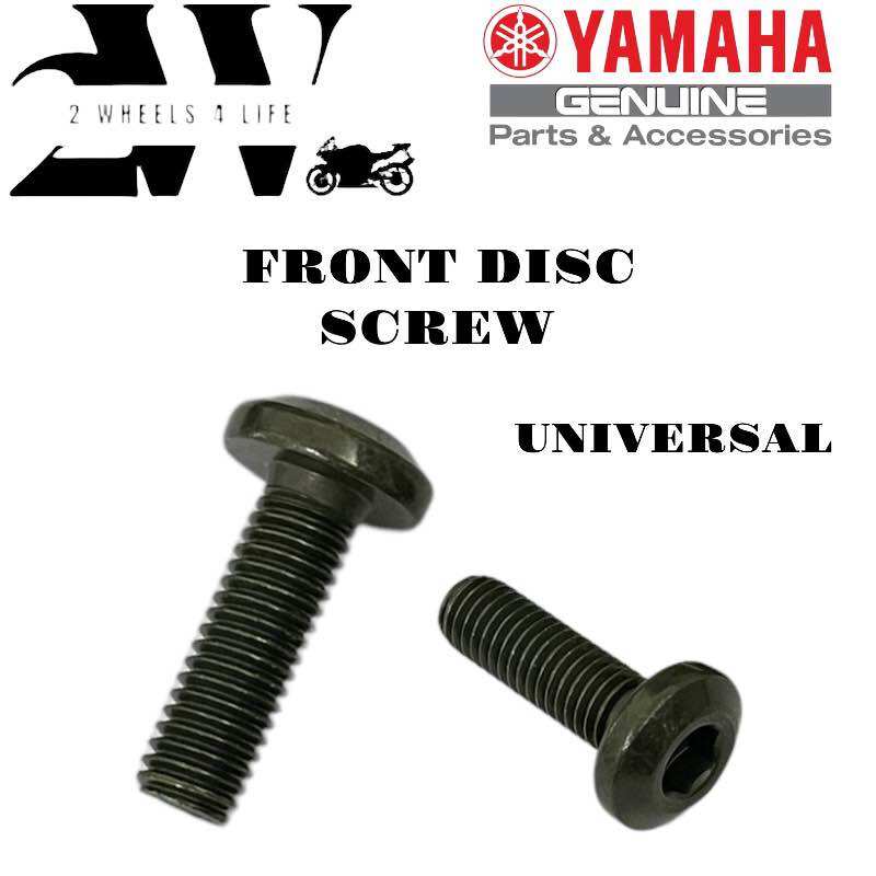 YAMAHA UNIVERSAL USE FRONT DISC SCREW REAR DISC SCREW DISK SKRU | Lazada