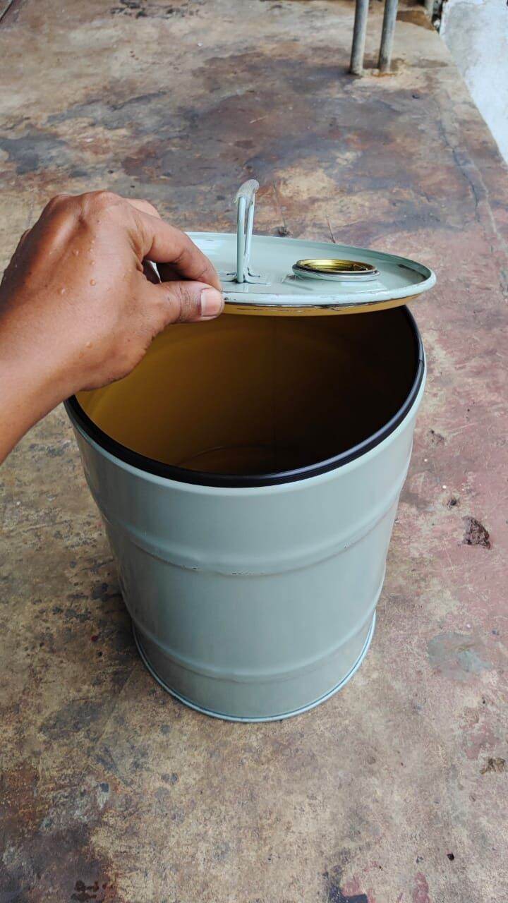 Tong besi 30liter kelabu | Lazada