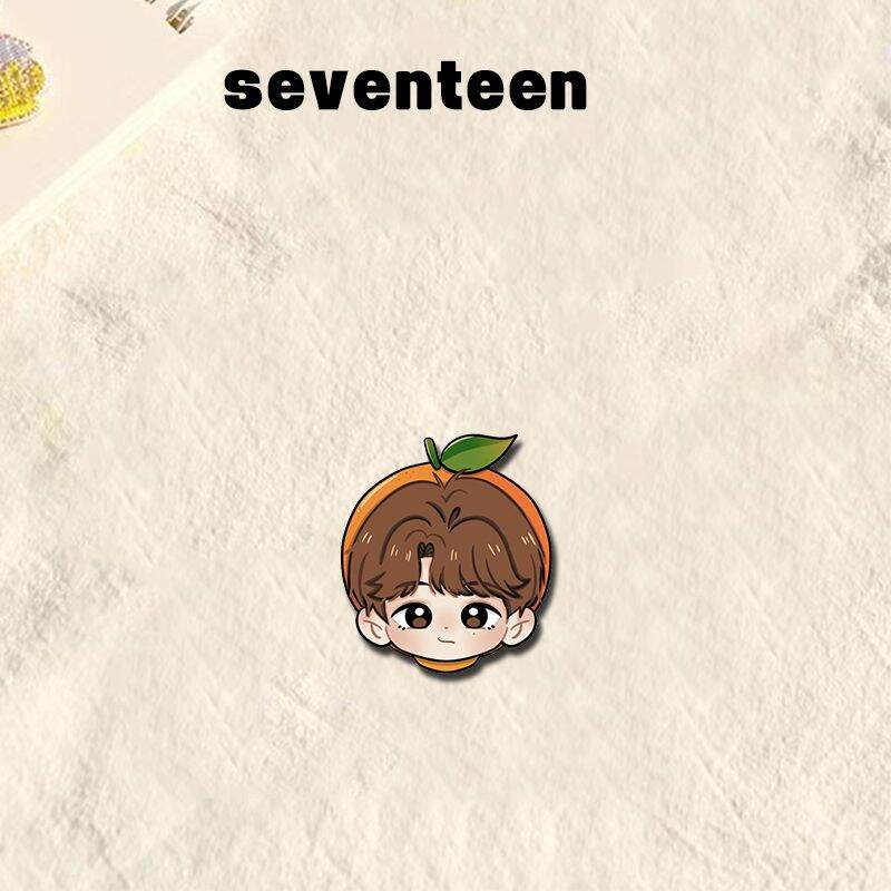 Cartoon Student Badge Pin Se7en Anime Bag Accessories Kpop Fan Art ...