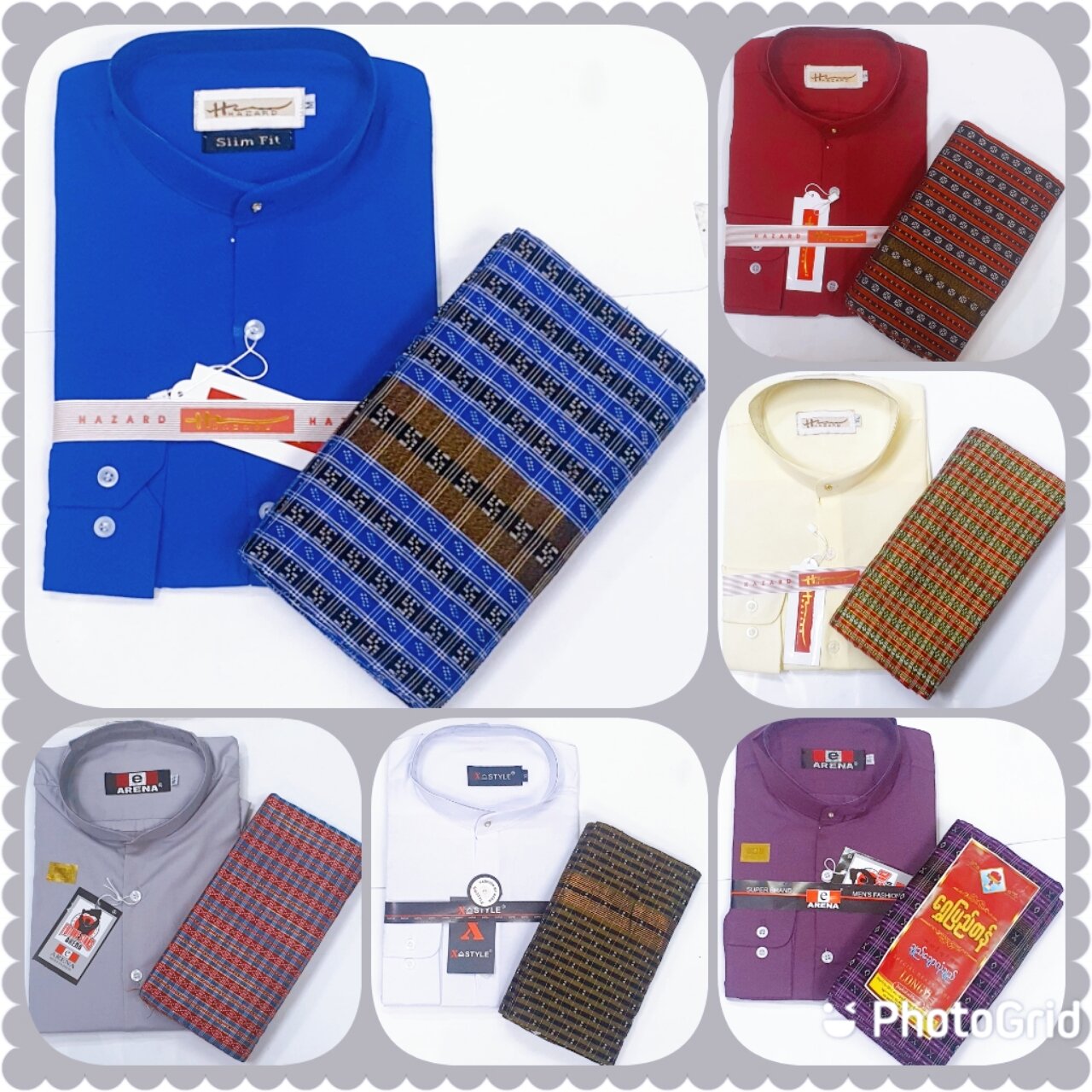 Myanmar Traditional Clothes For Men UKK Burmese Pride: Myanmar Longyi