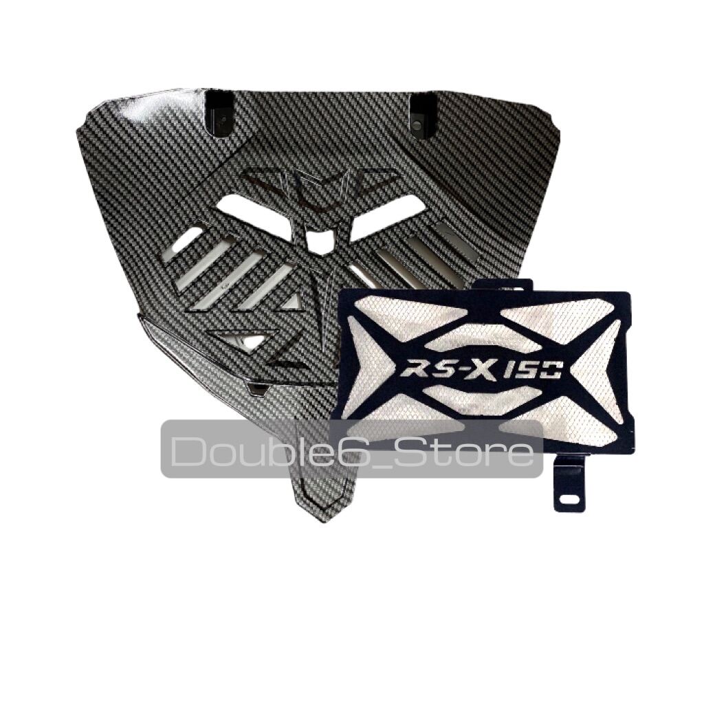 Honda RSX 150 RSX150 WINNER X ENGINE COVER & COOLANT NET RADIATOR COVER ...