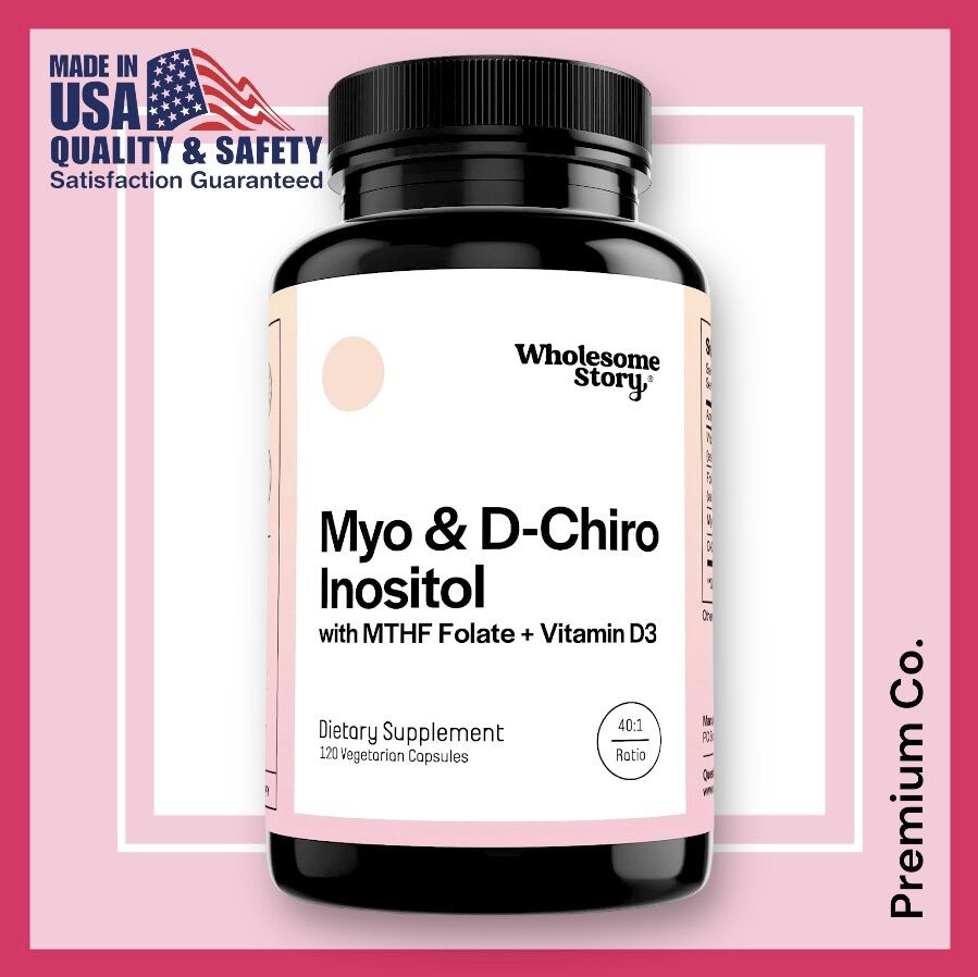 Myo-Inositol & D-Chiro Inositol Capsules with MTHF, Folate, Vitamin D ... Myo-Inositol & D-Chiro Inositol Capsules with MTHF, Folate, Vitamin D ...