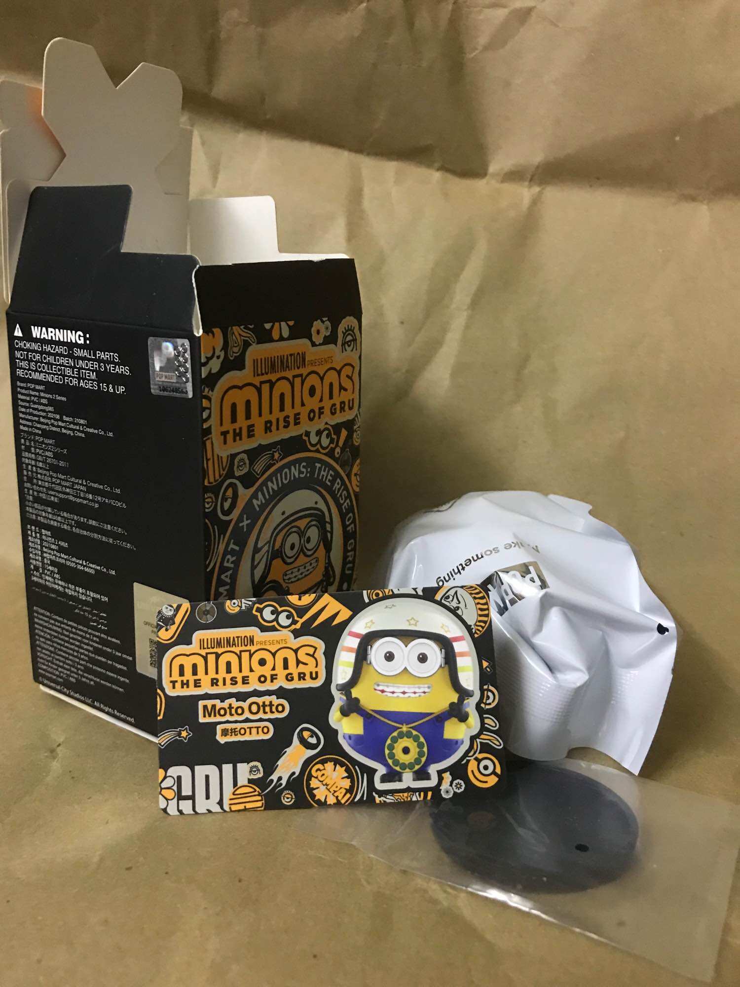POP MART Minion 2 The Rise of Gru Series Blind Box 盲盒 (Condition as ...