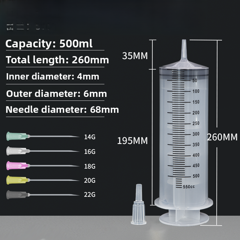 Ultra Large Syringe High Capacity Plaster Grout Injection Needle Tube ...