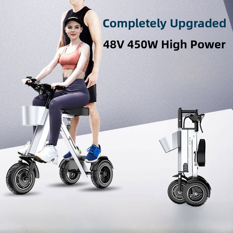 New 48V Lightweight Folding Double Person Electric Vehicle Portable ...