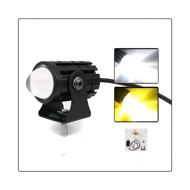 Heyword Motorcycle LED Fog Lights ATV Driving Fog Light Auxiliary ...