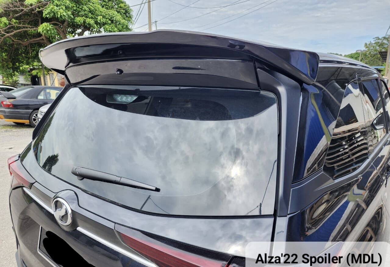 Toyota veloz Perodua Alza 2022 2023 2024 rear roof top spoiler MDL ...